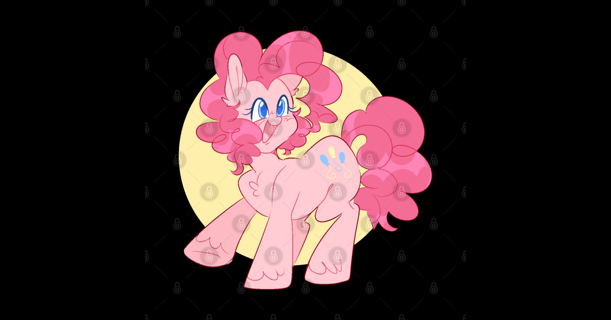 MLP: Pinkie Pie - My Little Pony - Sticker | TeePublic
