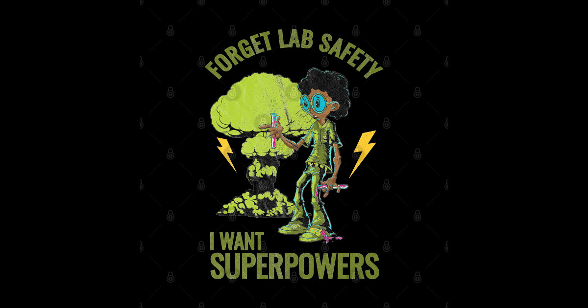 Lab Safety - Lab Safety - Sticker | TeePublic