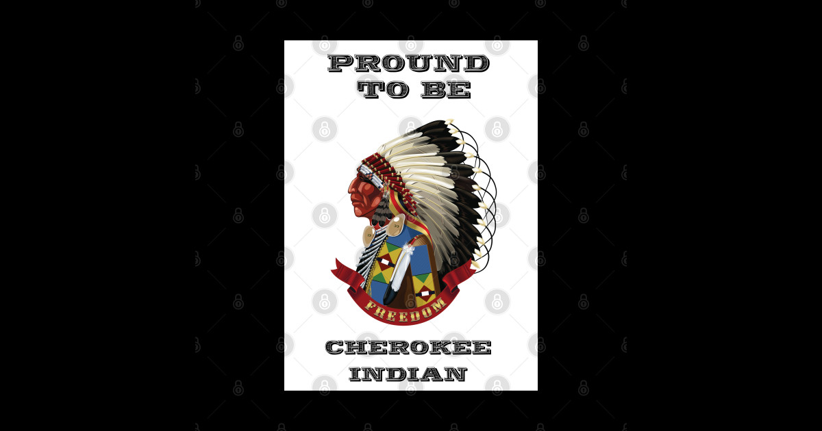 Proud To Be Cherokee - Proud To Be Cherokee - Sticker | TeePublic