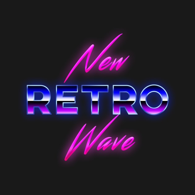 New Retro Wave - 80s - T-Shirt | TeePublic