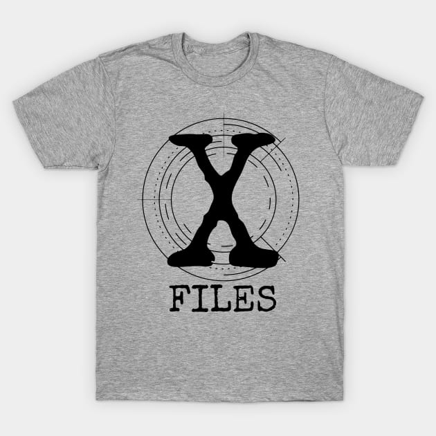 The X-Files Fan Logo - The X Files - T-Shirt | TeePublic