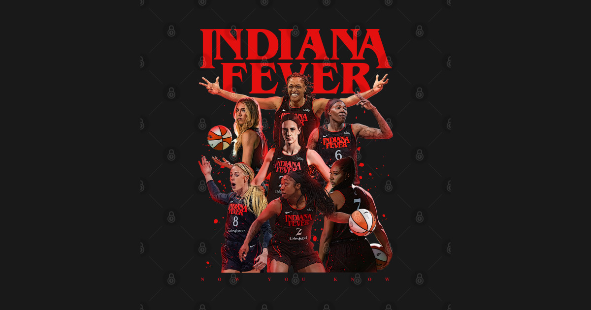 Indiana Fever - Indiana Fever Wnba Basketball - T-Shirt | TeePublic