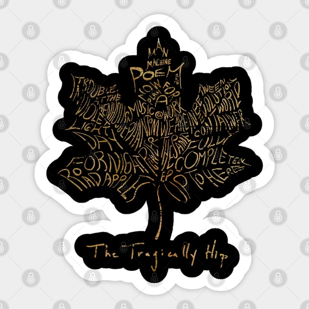 Tragically Hip #2 - Vintage - Sticker | TeePublic