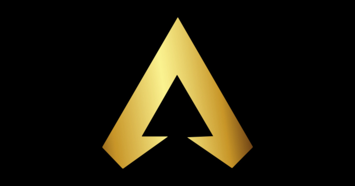 Apex Legends logo gold golden - Apex Legends - Tapestry | TeePublic