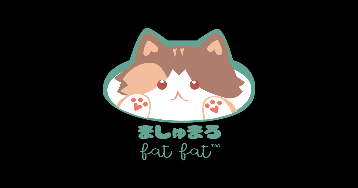 Fat Fat logo - Fat Fat - Sticker | TeePublic