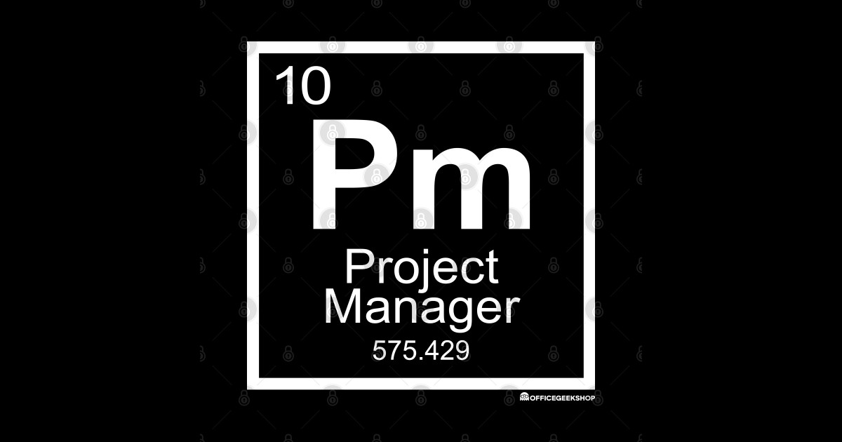 PROJECT MANAGER ELEMENT - Project Manager - Sticker | TeePublic