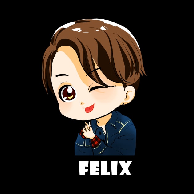 STRAY KIDS FELIX CHIBI - Stray Kids Kpop - Phone Case sold by Rasia ...