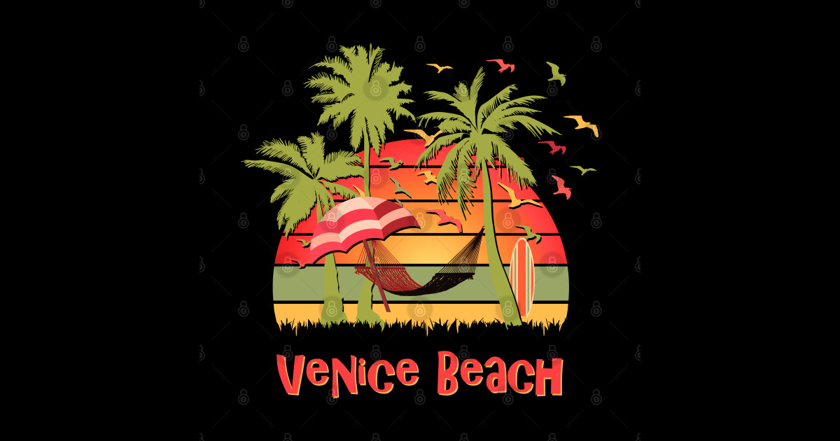 Venice Beach - Venice - Sticker | TeePublic