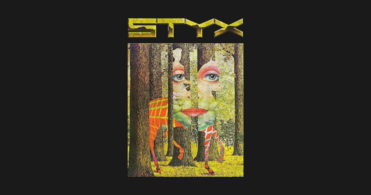 Styx Band Vintage And Retro Poster Art - Styx Band - T-Shirt | TeePublic