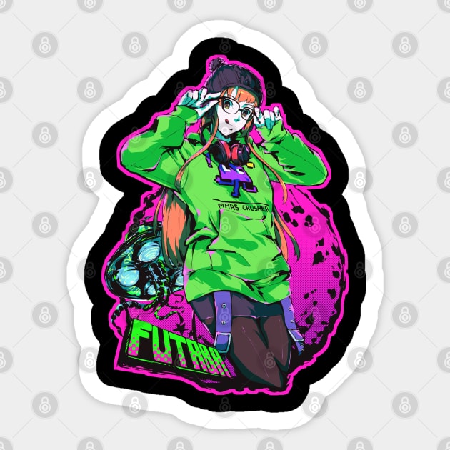 Persona 5 Futaba - Persona 5 - Sticker | TeePublic