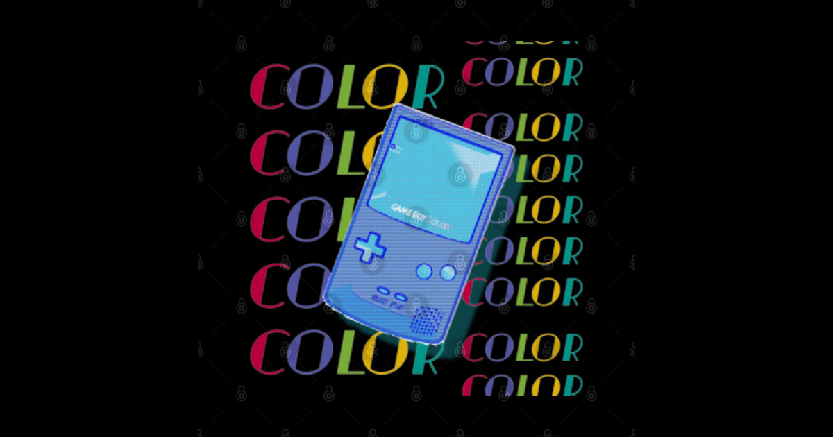 GameBoy Color - Game Boy Color - Posters and Art Prints | TeePublic