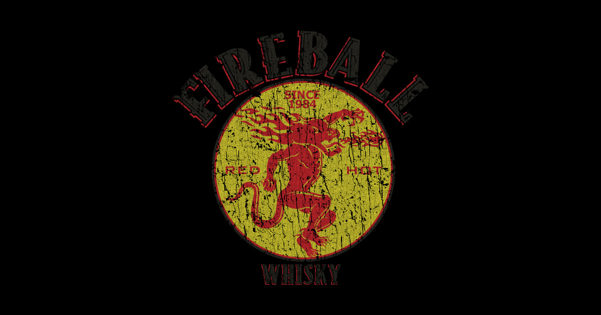 FIREBALL WHISKY 1984 - VINTAGE RETRO STYLE - Retro Style - Posters and ...