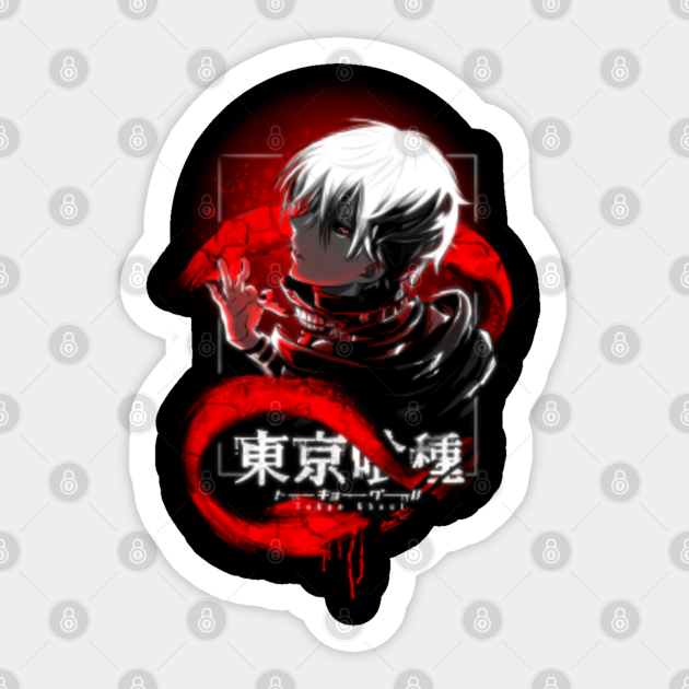 Kaneki - Tokyo Ghoul - Sticker | TeePublic