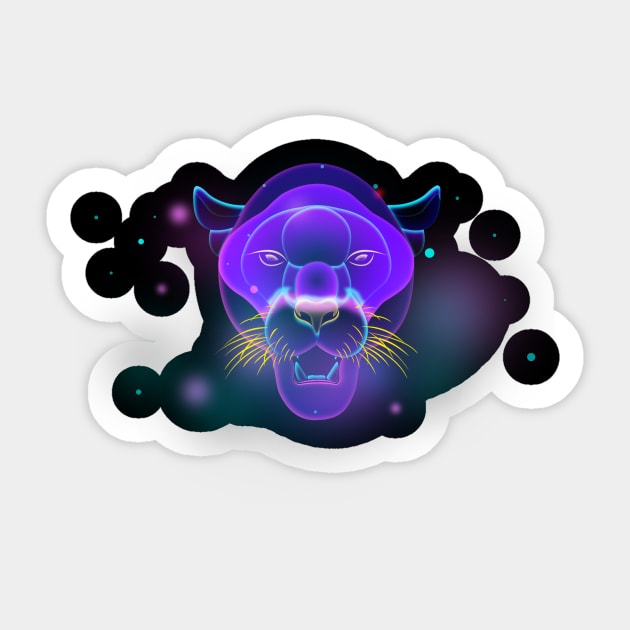 Creative light effect tiger head - Creative Light Effect Tiger Head ...