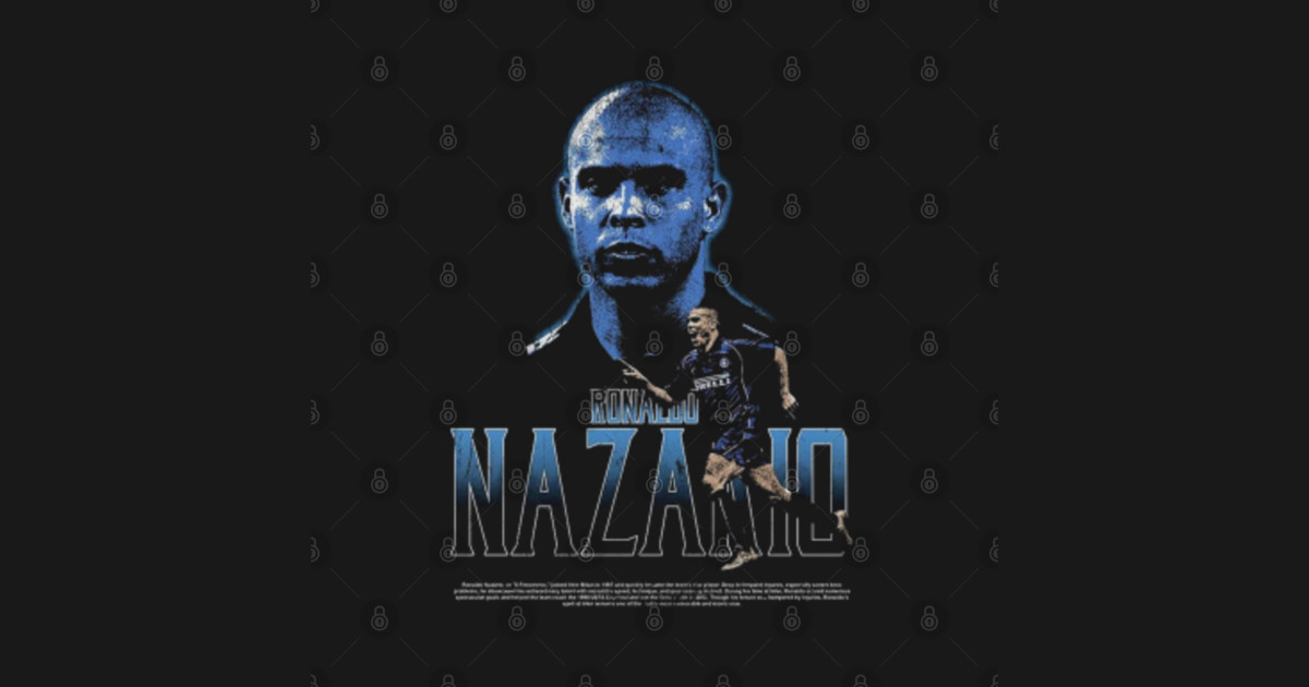 Ronaldo Nazario - Ronaldo Nazario - T-Shirt | TeePublic