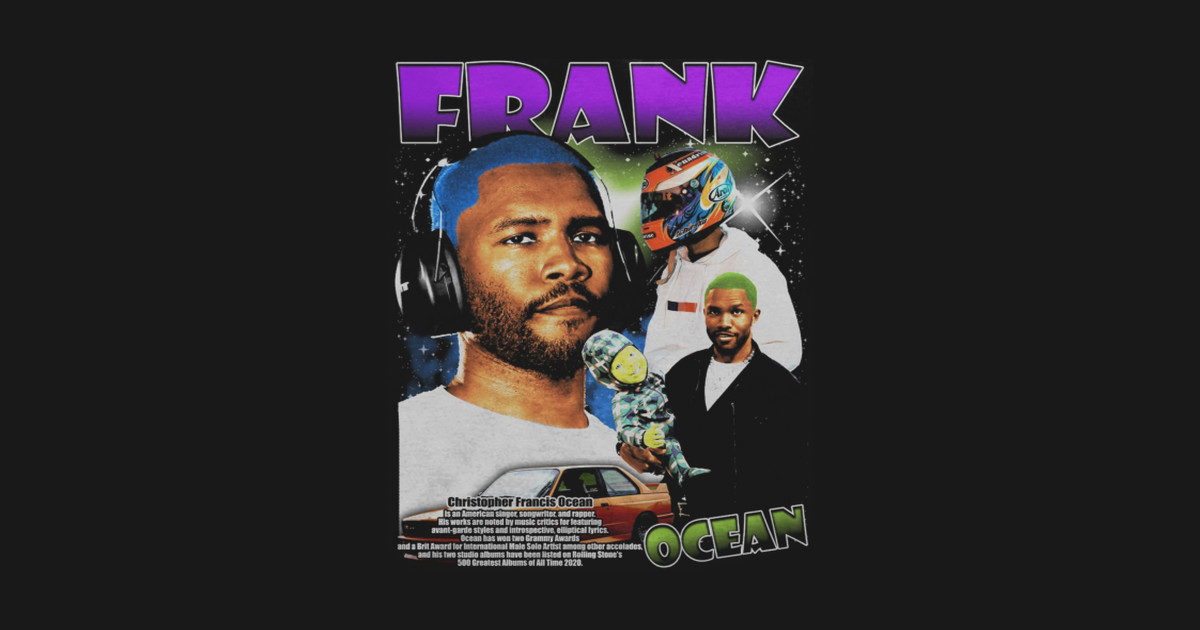 Frank Ocean Profile - Frank Ocean - T-Shirt | TeePublic