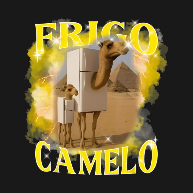 Frigo Camelo Funny Italian Brainrot Meme - Tralalero Tralala - T-Shirt ...