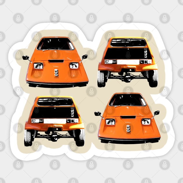 Bond Bug 1970s British classic car front/back combination - Bond Bug ...