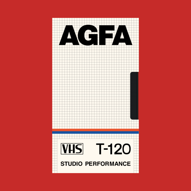 AGFA VHS - Vhs - T-Shirt | TeePublic
