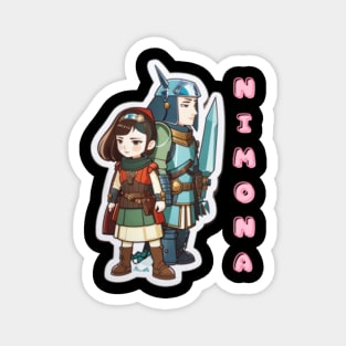 Nimona Fan Art Merch for Sale | TeePublic