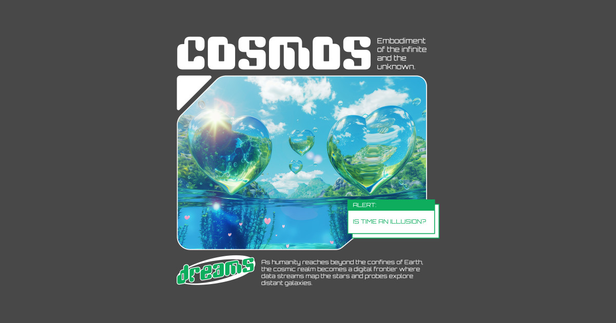 frutiger aero Cosmos - Frutiger Aero - T-Shirt | TeePublic