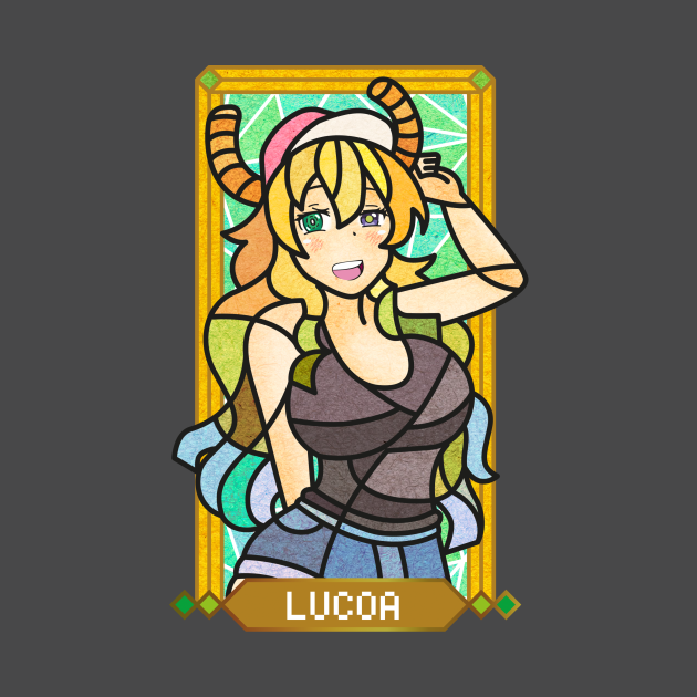 Lucoa - Miss Kobayashi's Dragon Maid - Lucoa - T-Shirt | TeePublic