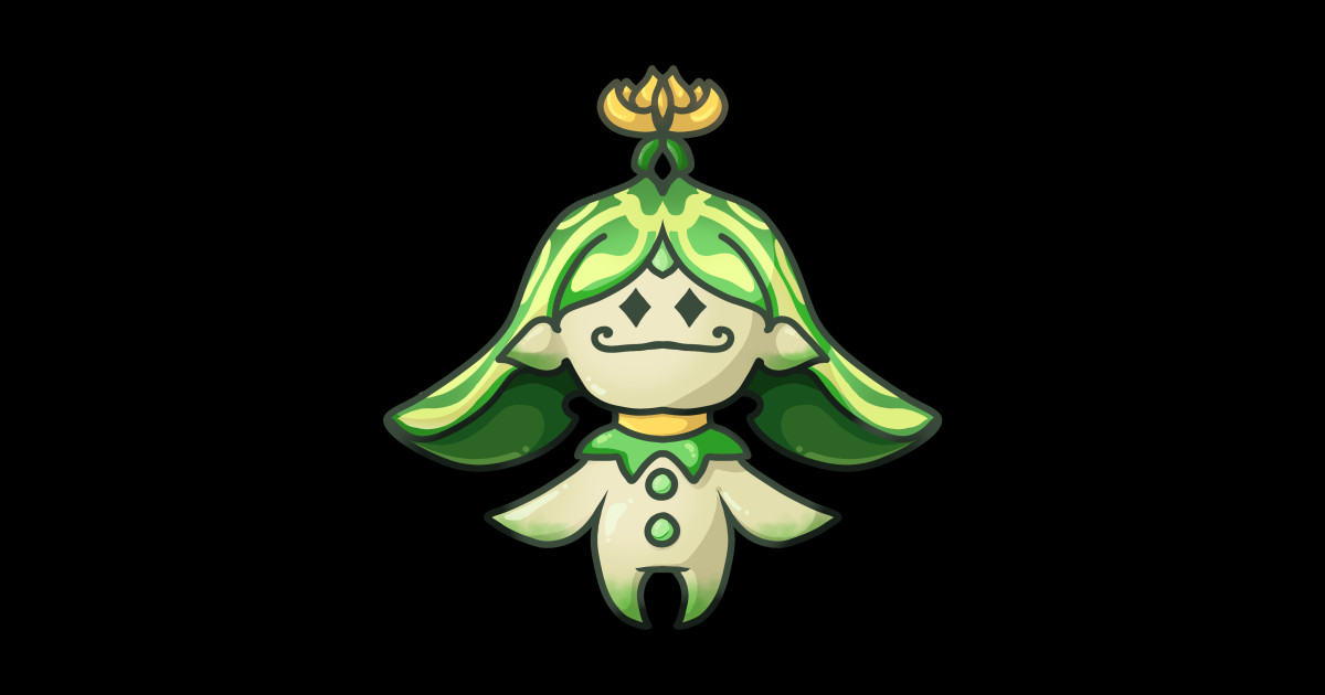 Genshin Impact Aranara sticker - Genhin - Sticker | TeePublic