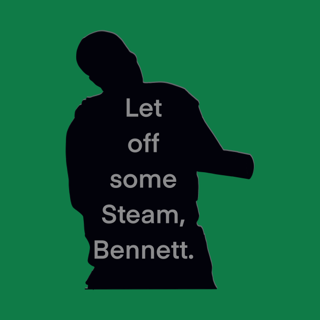 Let of Some Steam Bennet - Commando - T-Shirt | TeePublic