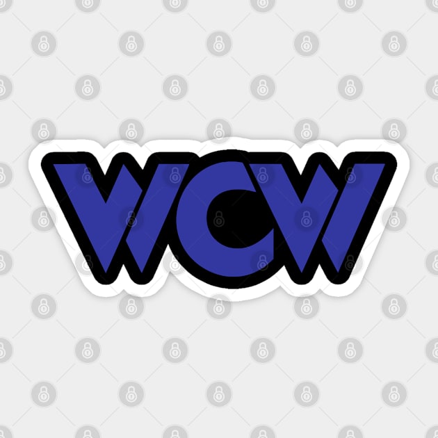 WCW Wrestling - Wcw - Sticker | TeePublic
