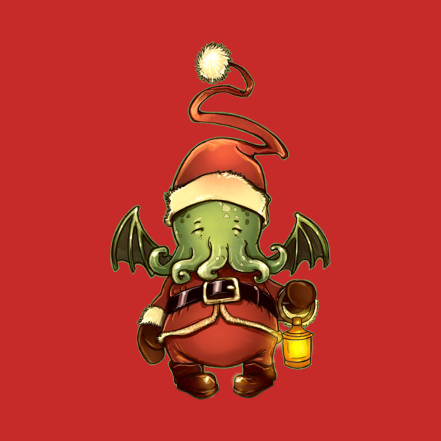 Happy Cthulhu - Cute - T-Shirt | TeePublic