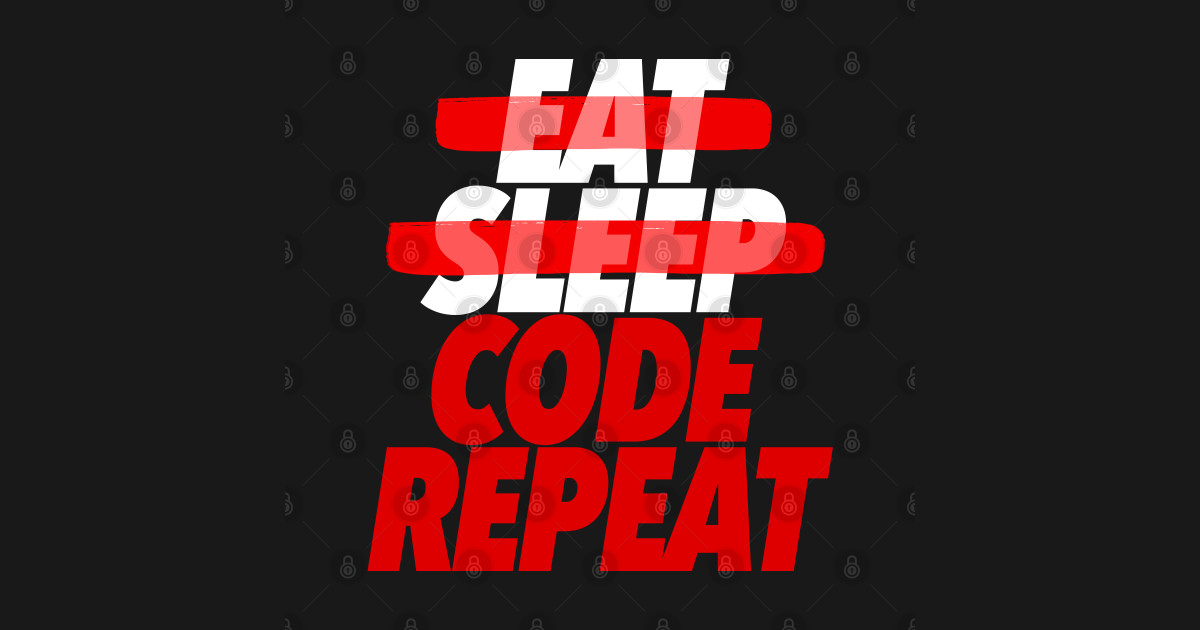 Eat Sleep Code Repeat - Computer Programmer CLI - Computer Programmer Gifts - T-Shirt | TeePublic