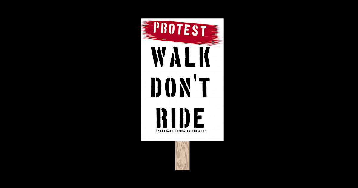 Walk Don't Ride 2024 - Play - Sticker | TeePublic