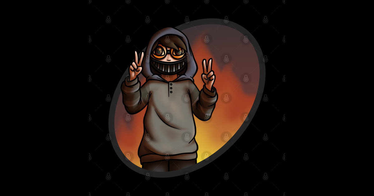 Ticci Toby - Creepy Pasta - Sticker | TeePublic