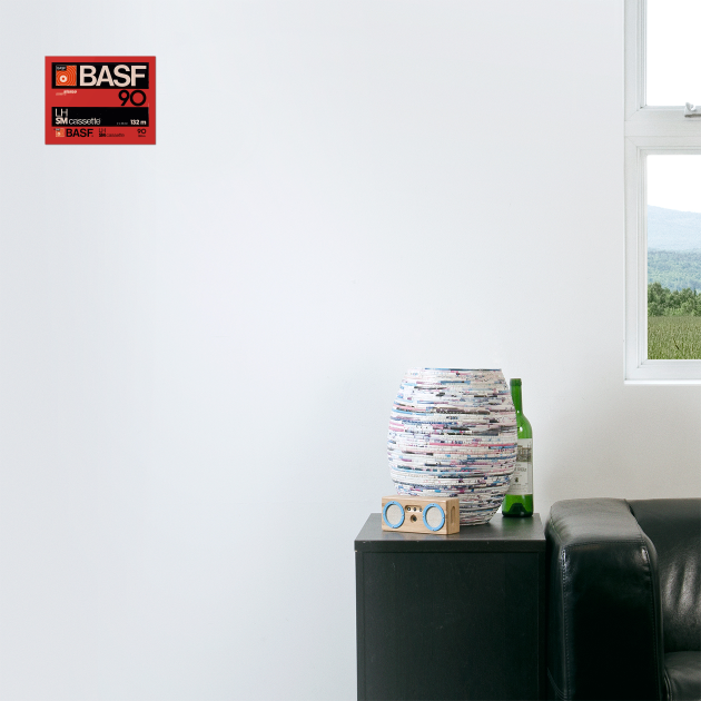 BASF Cassette Vintage Logo Design - Basf Cassette Vintage Logo ...