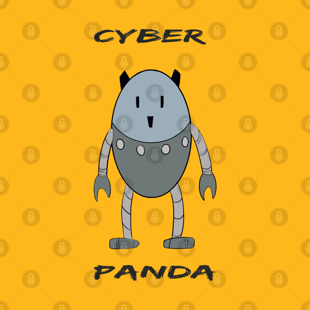 Cyber panda - Cyber Panda - T-Shirt | TeePublic