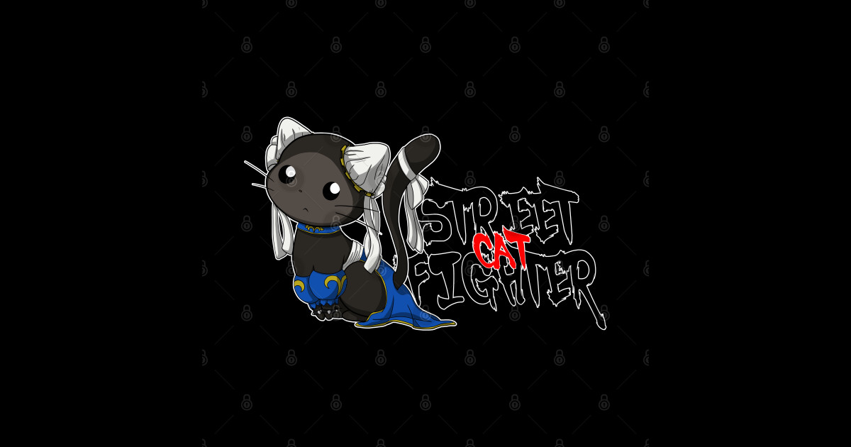 Street Cat Fighter Chun Li - Chun Li - Posters and Art Prints | TeePublic