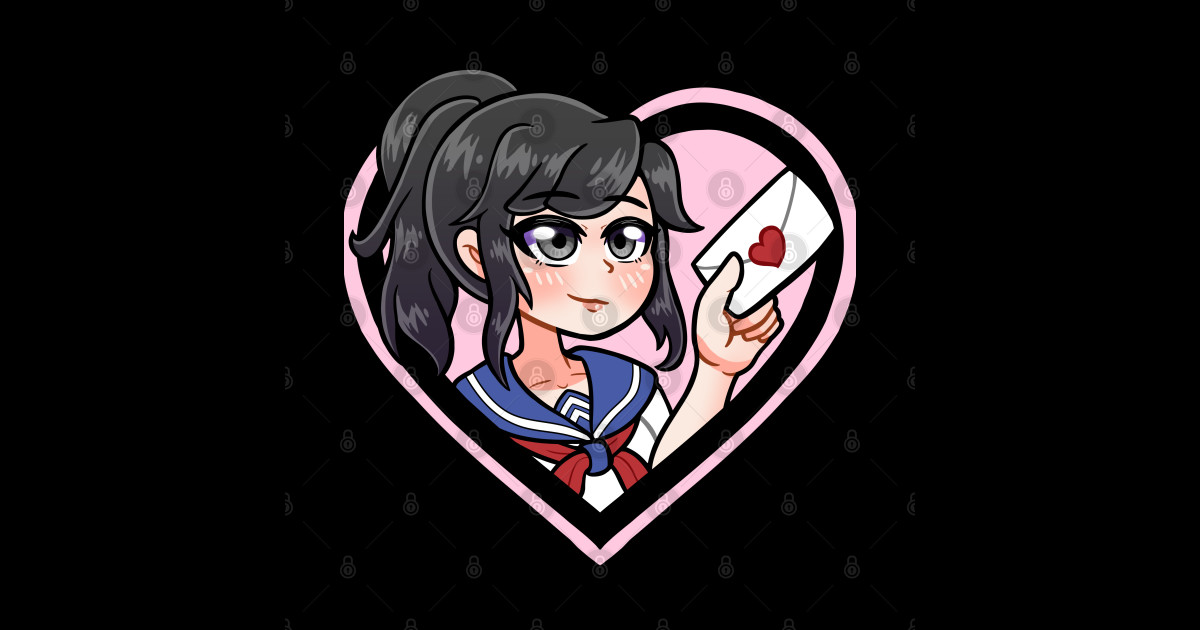 Ayano Aishi - Yandere Simulator - Yandere Simulator - Sticker | TeePublic