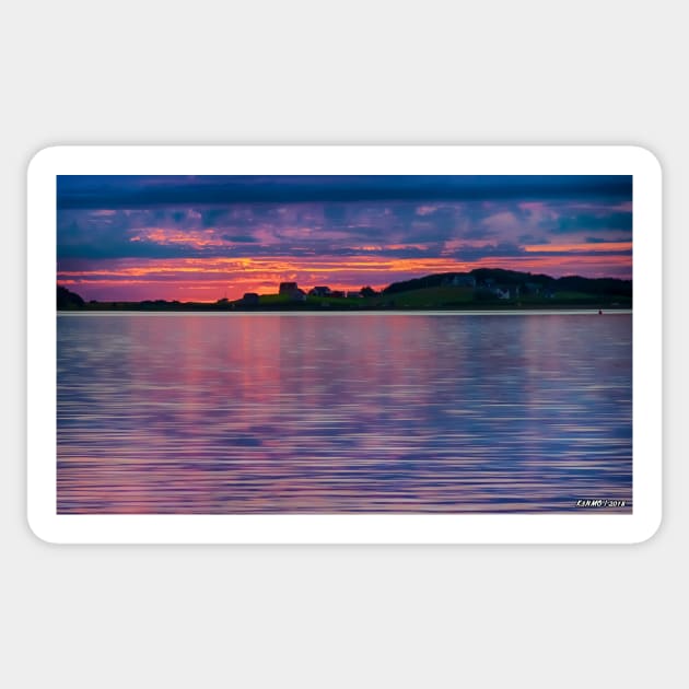 Port Hood Island at Sunset - 2018 - Sticker | TeePublic