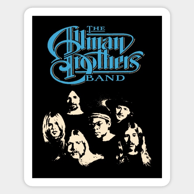 ABB - The Allman Brother - Sticker | TeePublic