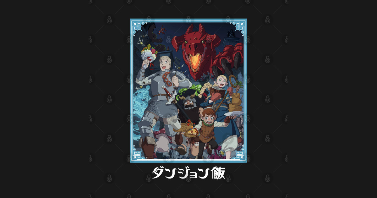 Dungeon Meshi - Squads - Dungeon Meshi - T-Shirt | TeePublic