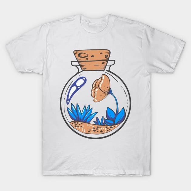 Novigender Potion Terrarium Hidden colors - Lgbt - T-Shirt | TeePublic