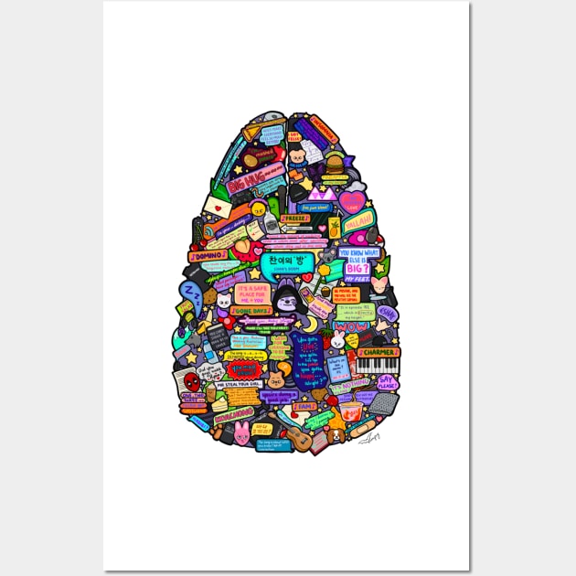 Chan’s Room doodle (updated 2019 - 2023) - Bang Chan - Posters and Art ...