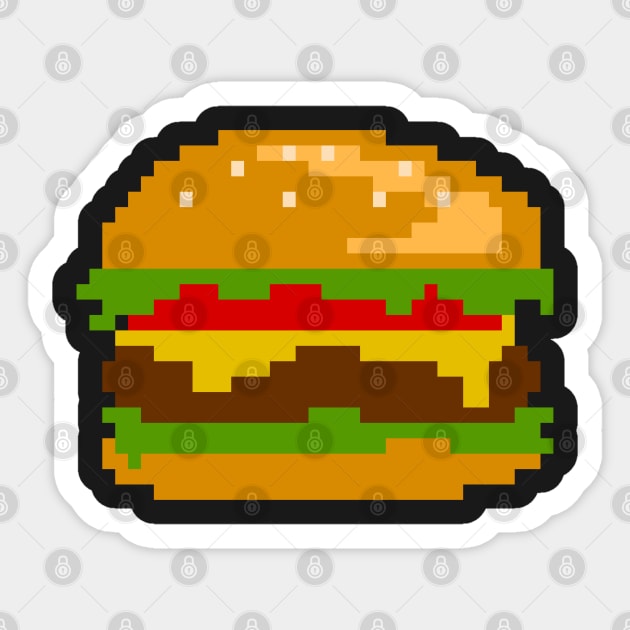 burger pixels
