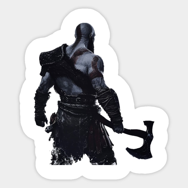 kratos - Kratos - Sticker | TeePublic