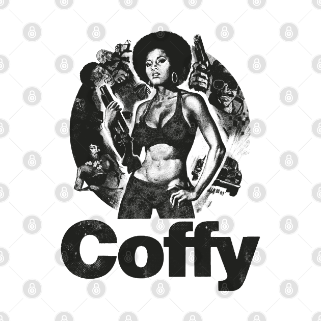 Pam Grier coffy - Blackout - T-Shirt | TeePublic