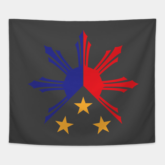 Tribal Philippines Filipino Sun and Stars Flag by AiReal Apparel ...