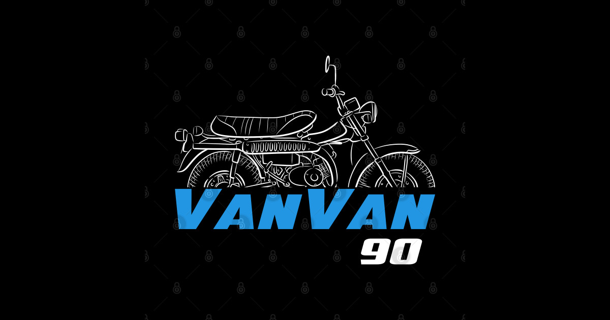 Suzuki RV90 VanVan 1972-1978 - Suzuki - Sticker | TeePublic