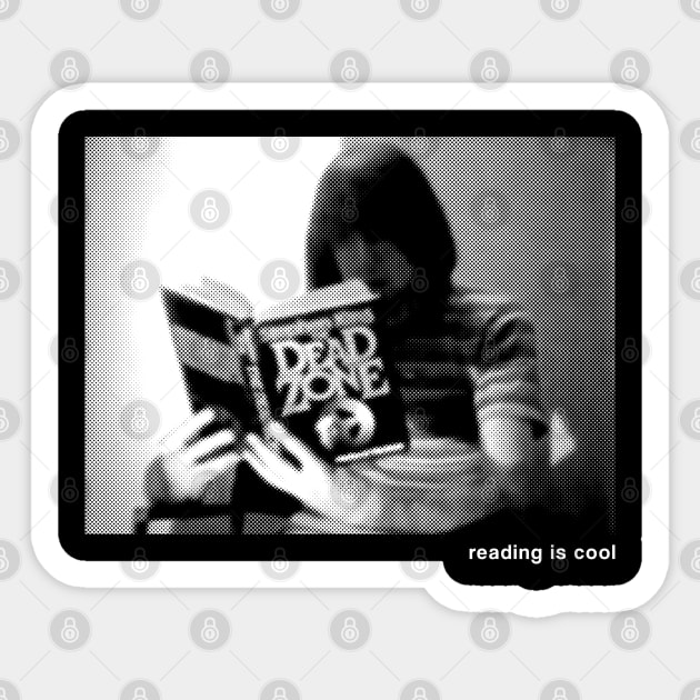 Reading is Cool - Ramones Band - Sticker | TeePublic