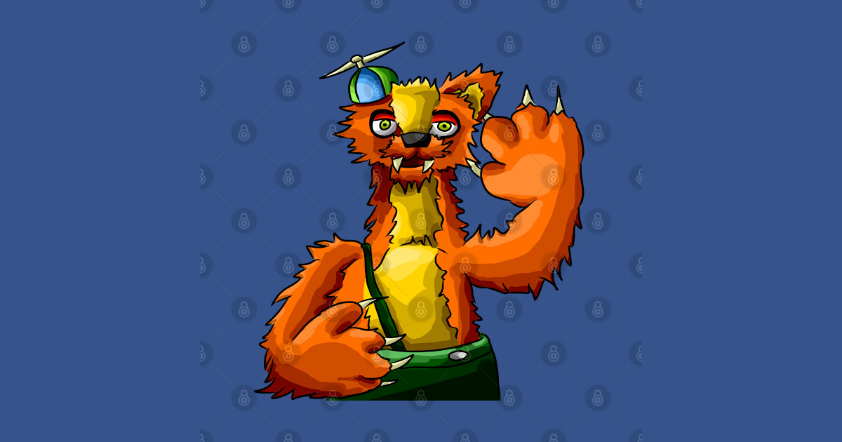 Willy's wonderland: Weasel Animatronic - Five Nights At Freddys - T ...