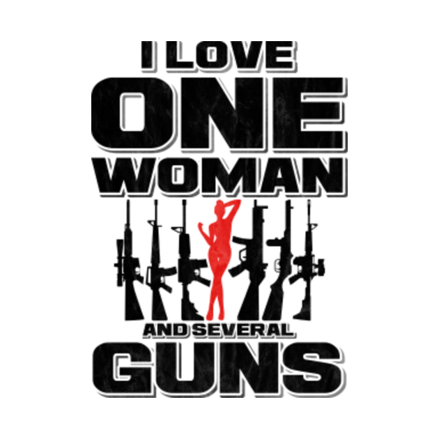 I Love One Woman And Several Guns Gun Love One Woman And Several